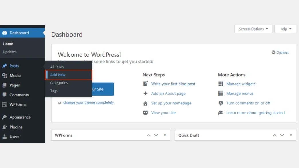 How To Add A New Post In WordPress? - TechBloggie